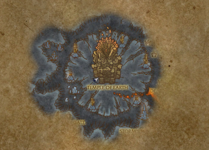 The Stonecore entrance in Deepholm - WoW instance - Valor Guides