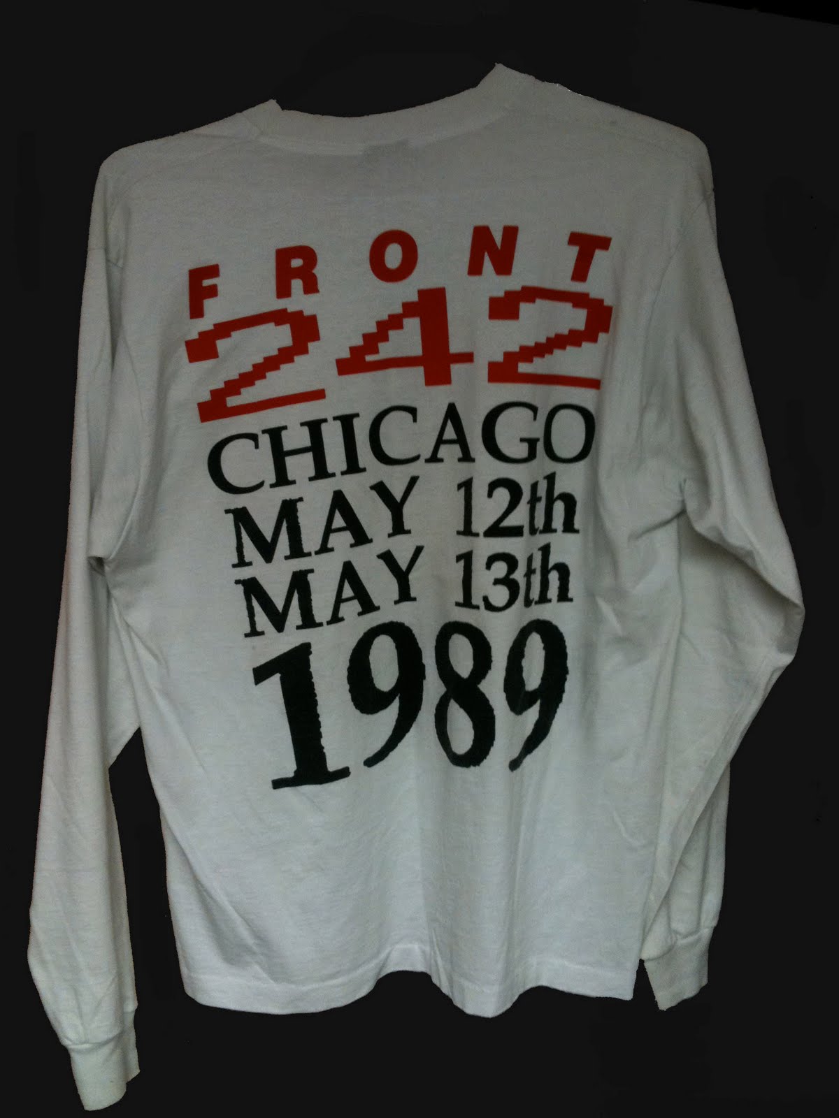Front 242 Collector: T-Shirt of the Week: Work 242