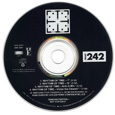 Front 242 Collector: Record of the Week: Rhythm of Time Promo CD