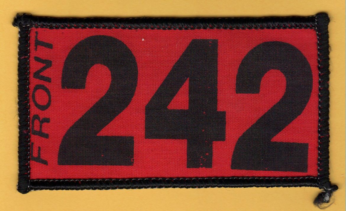 Front 242 Collector: Memorabilia of the Week: Front 242 Patches
