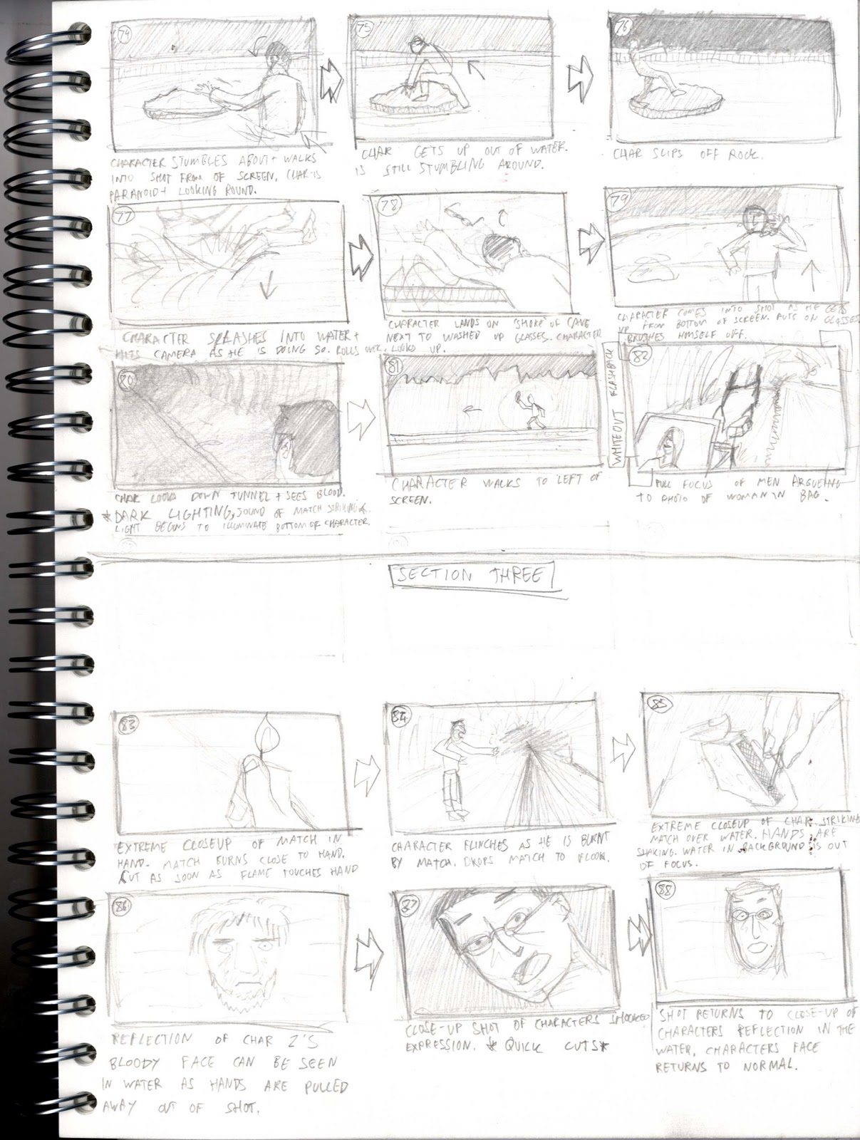 David Adams Animation: Section 3 storyboards