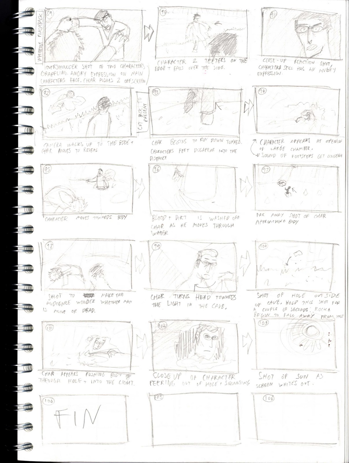 David Adams Animation: Section 3 storyboards