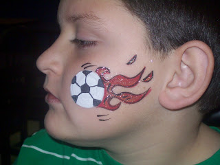 Cheeky Designs! I'll Make Your Cheek You-nique!: Sports Cheek Art