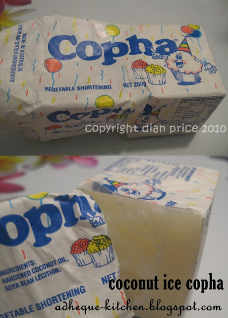 When Love and Food Collide: Coconut Ice Copha