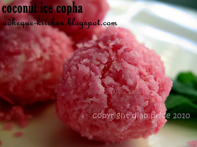 When Love and Food Collide: Coconut Ice Copha