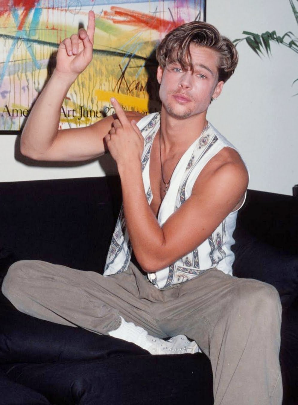 celebrity muscle: Brad Pitt