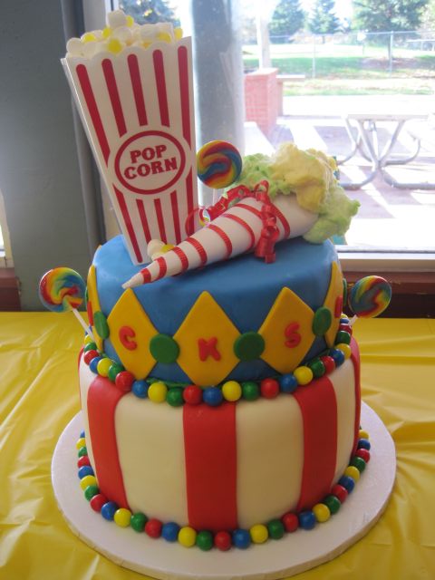 Southern Blue Celebrations: Circus Cake Ideas