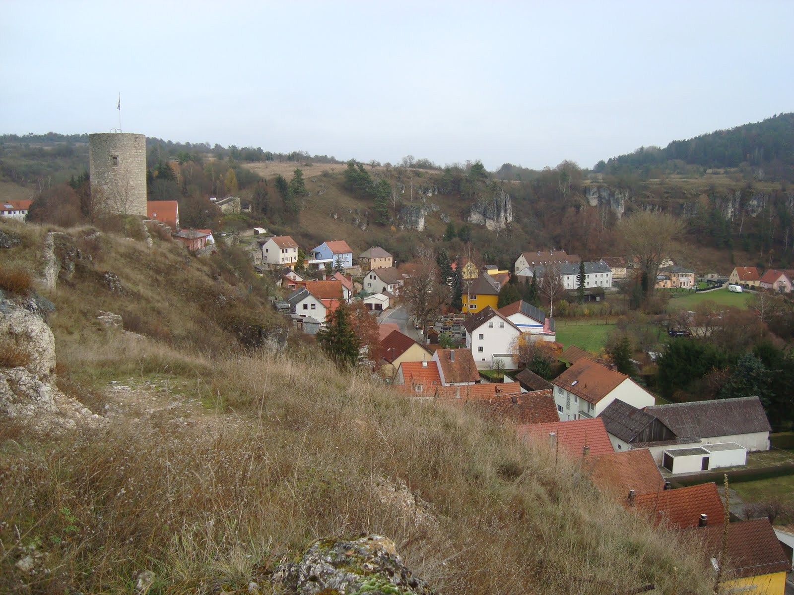 My Euro Travel and Adventure: Schlossberg, The Castle Ruins in Hohenfels