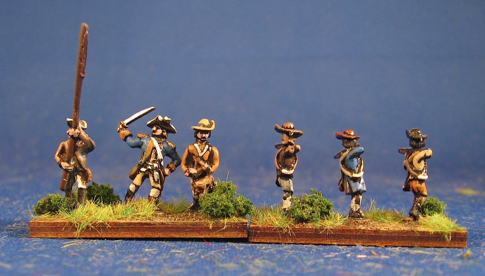 Bob's Miniature Wargaming Blog: 15mm AWI troops