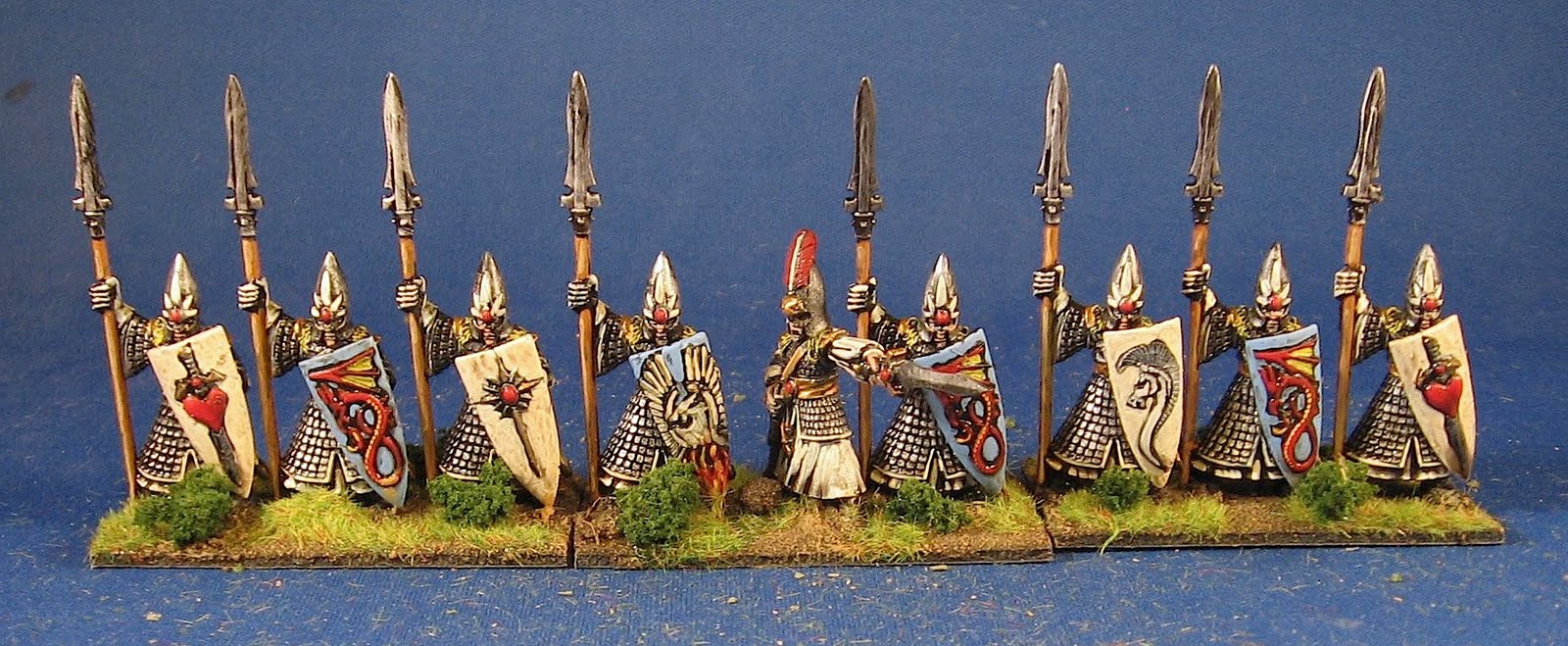 Bob's Miniature Wargaming Blog: FS: Painted 28mm HoTT High Elf Army