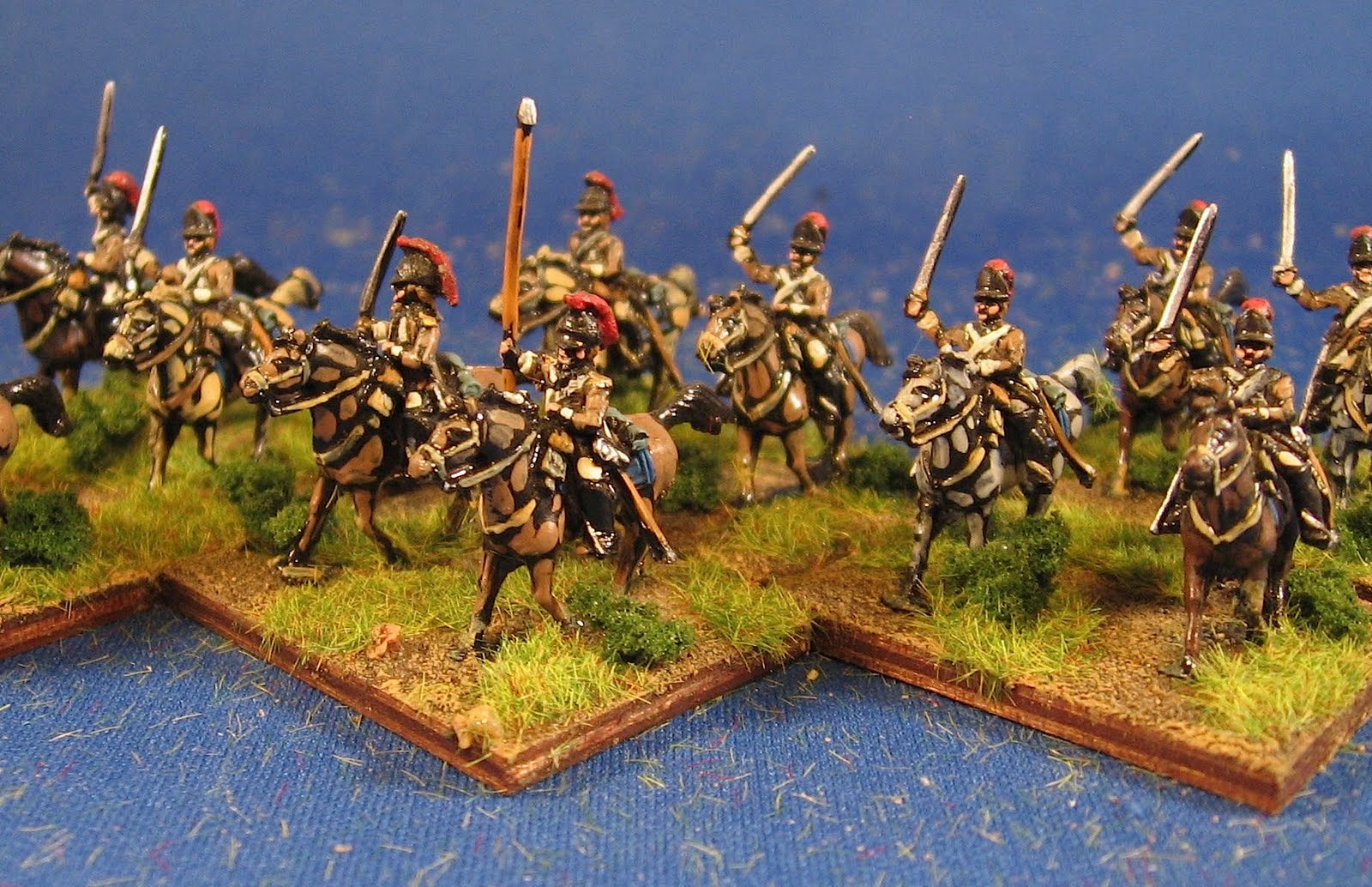 Bob's Miniature Wargaming Blog: 15mm AWI Dragoons