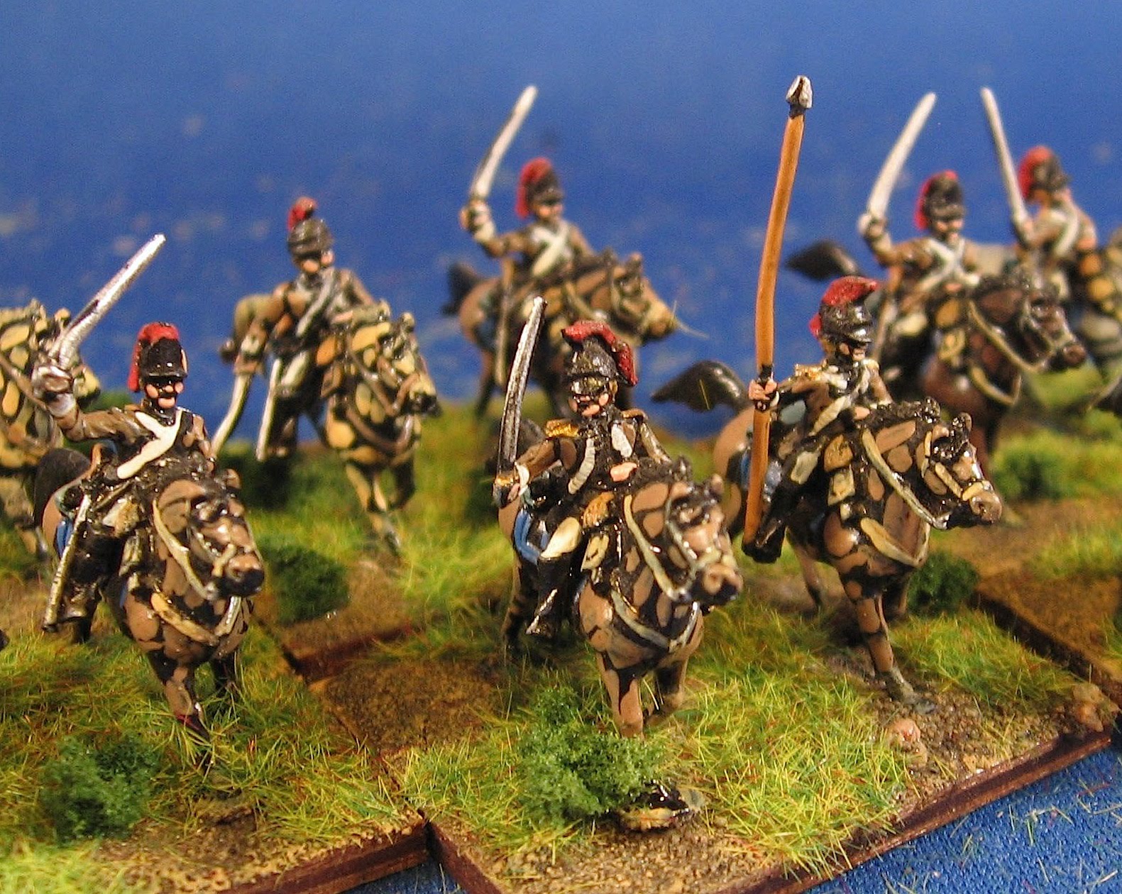 Bob's Miniature Wargaming Blog: 15mm AWI Dragoons