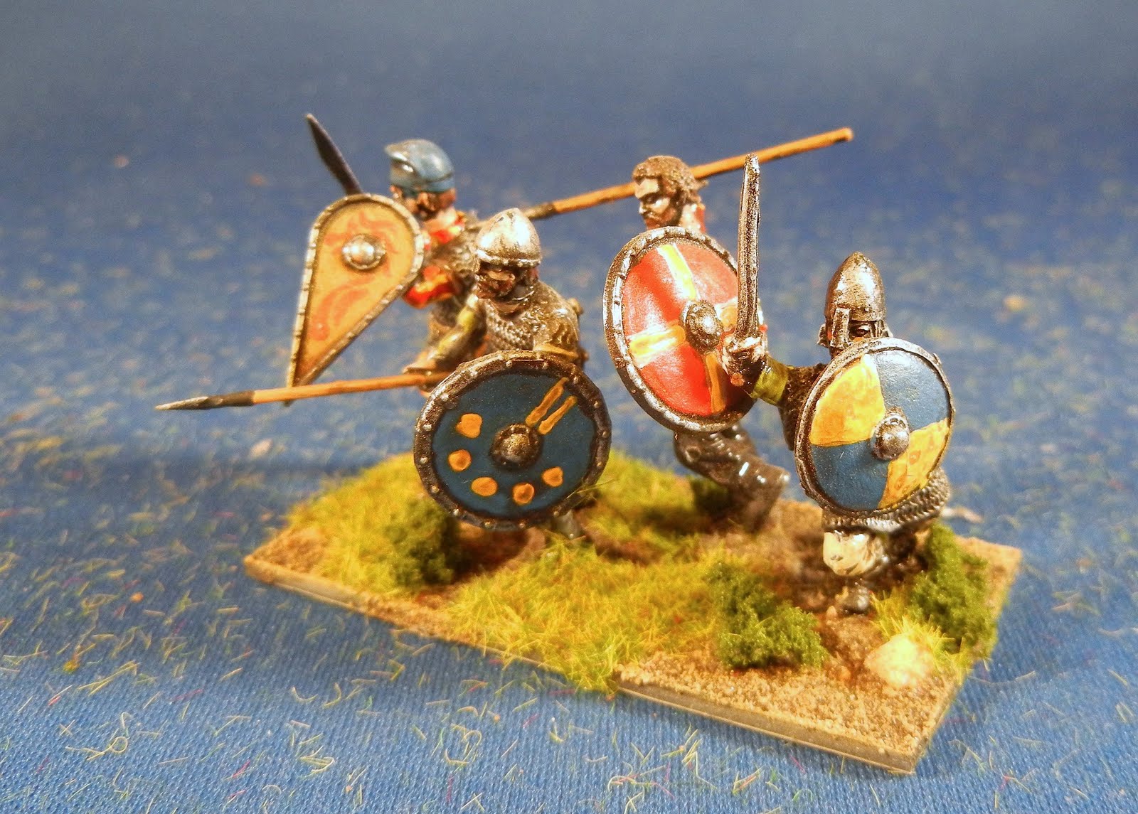 Bob's Miniature Wargaming Blog: 28mm Saxons