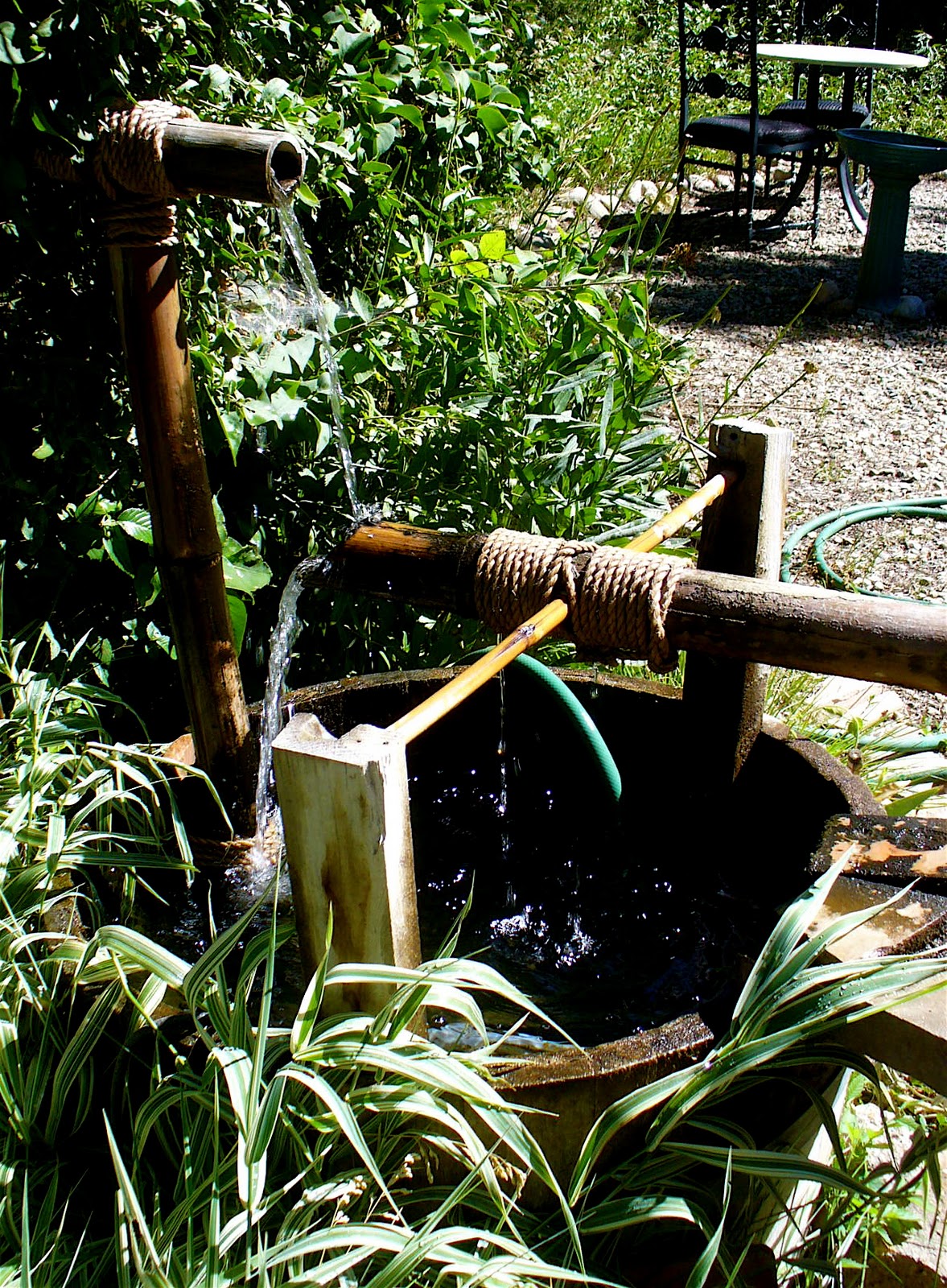 Alt. Build Blog: Bamboo Water Features