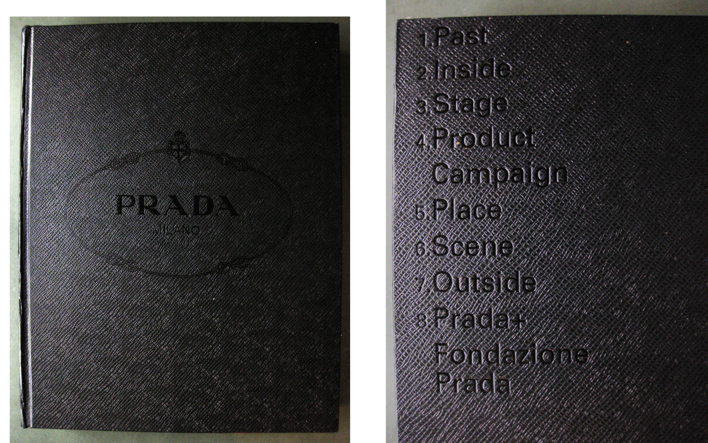 purple: PRADA BOOK
