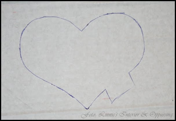 Linnie's Interiør & Oppussing: Sy et hjerte - GUIDE :)