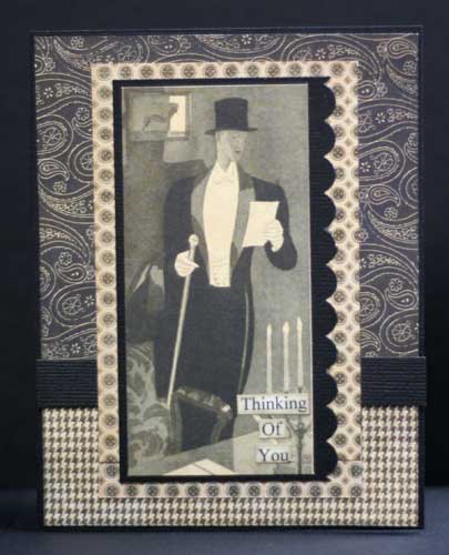 Sincerely Yours: Proper Gentleman Card Set Instructions