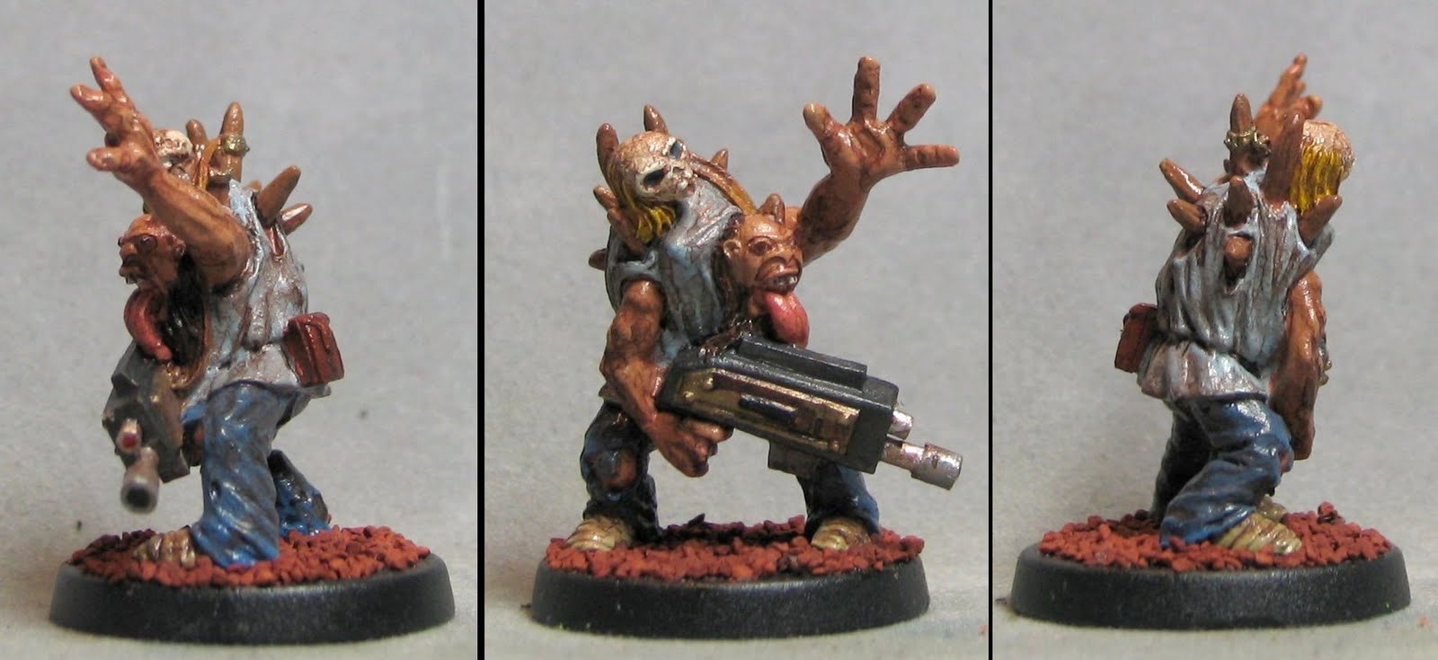 Minismith's Minis for Ebay: 2 40K Chaos Mutants (Beastman and "regular ...