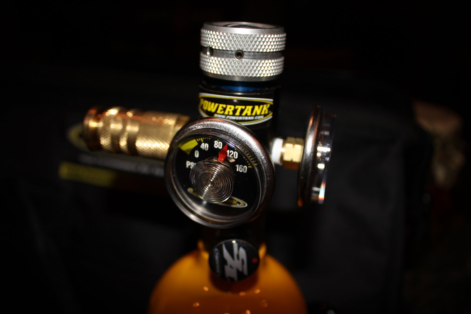 Powertank Sidearm CO2 Kit ~ Half-Inch Shy