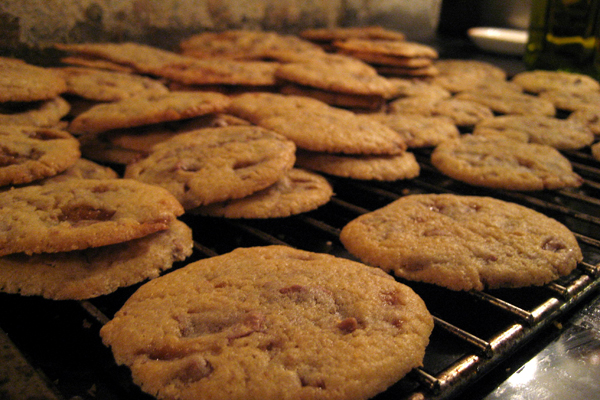 the world is the stage: daim cookies