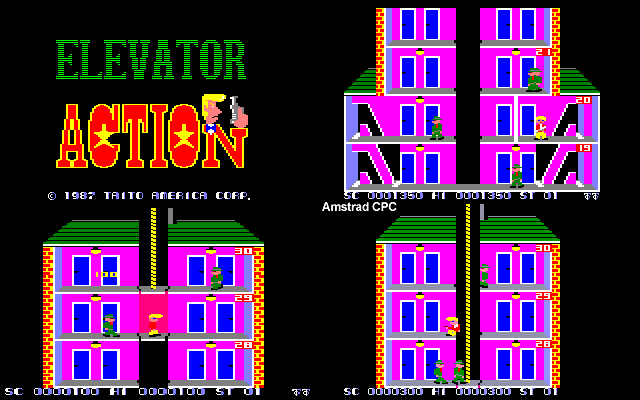 Game Nostalgia - Reviva os jogos do passado: Elevator Action
