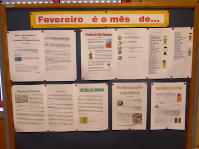 O bichinho da leitura : Efemérides do mês de Fevereiro