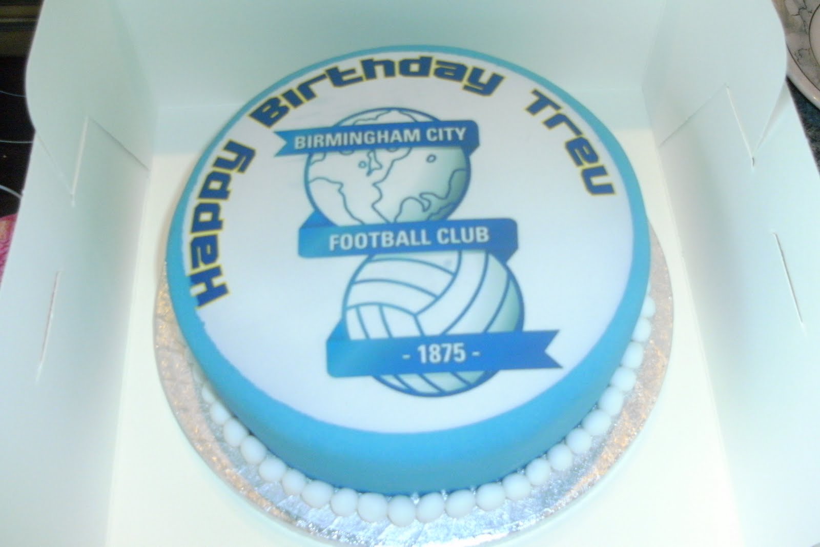 Sam's Cakes: Football Team Cake, Birmingham City