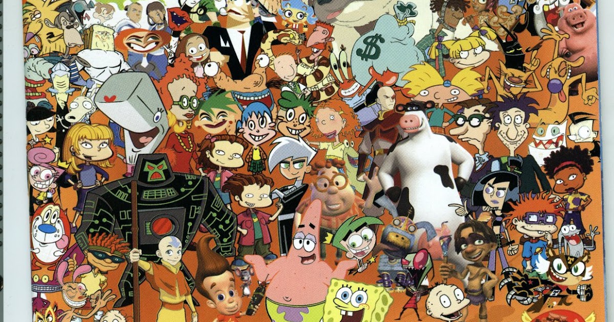 John P.'s blog: Nicktoons trivia and poster with all characters