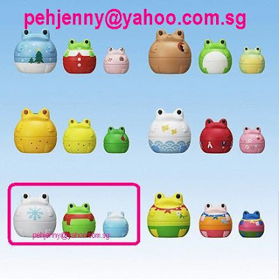 Powerpuff Hut: BANDAI CAPSULE TOY - FROGSTYLE NESTING FROG