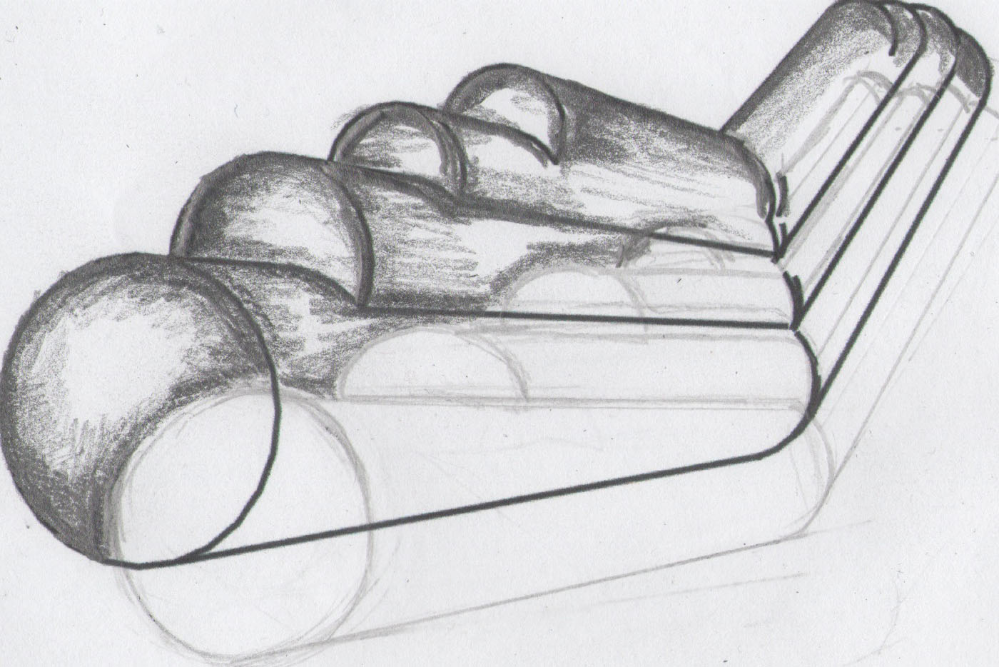 livvy's digital design: Re-drawing into Sketch-up designs