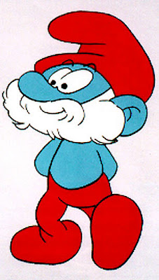 Spyder's Random Things: Real-life Papa Smurf - Man Drinks Silver and ...