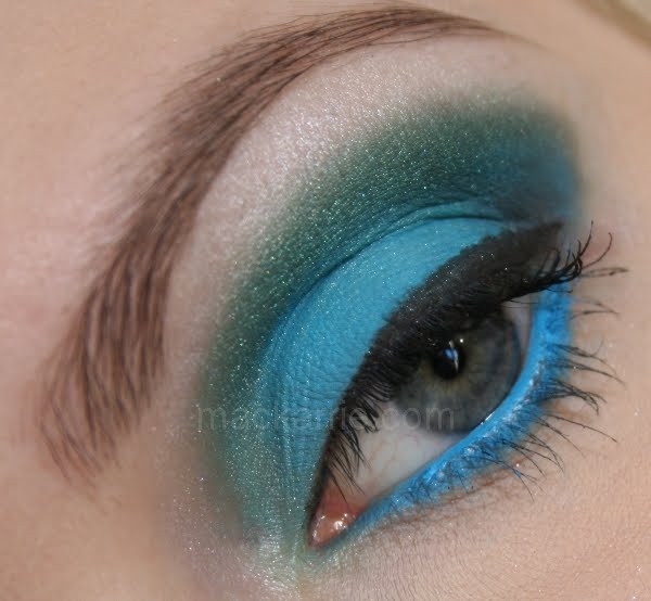 MacKarrie Beauty Style Blog: High Def Cyan