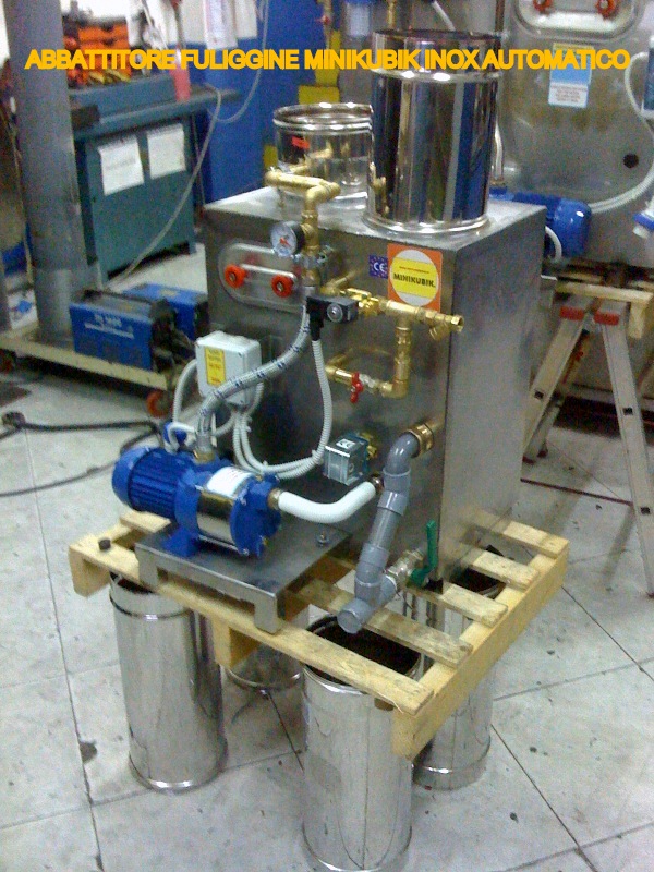 Abbattitori di fuliggine omologati e certificati CE.: PRODUZIONE ...