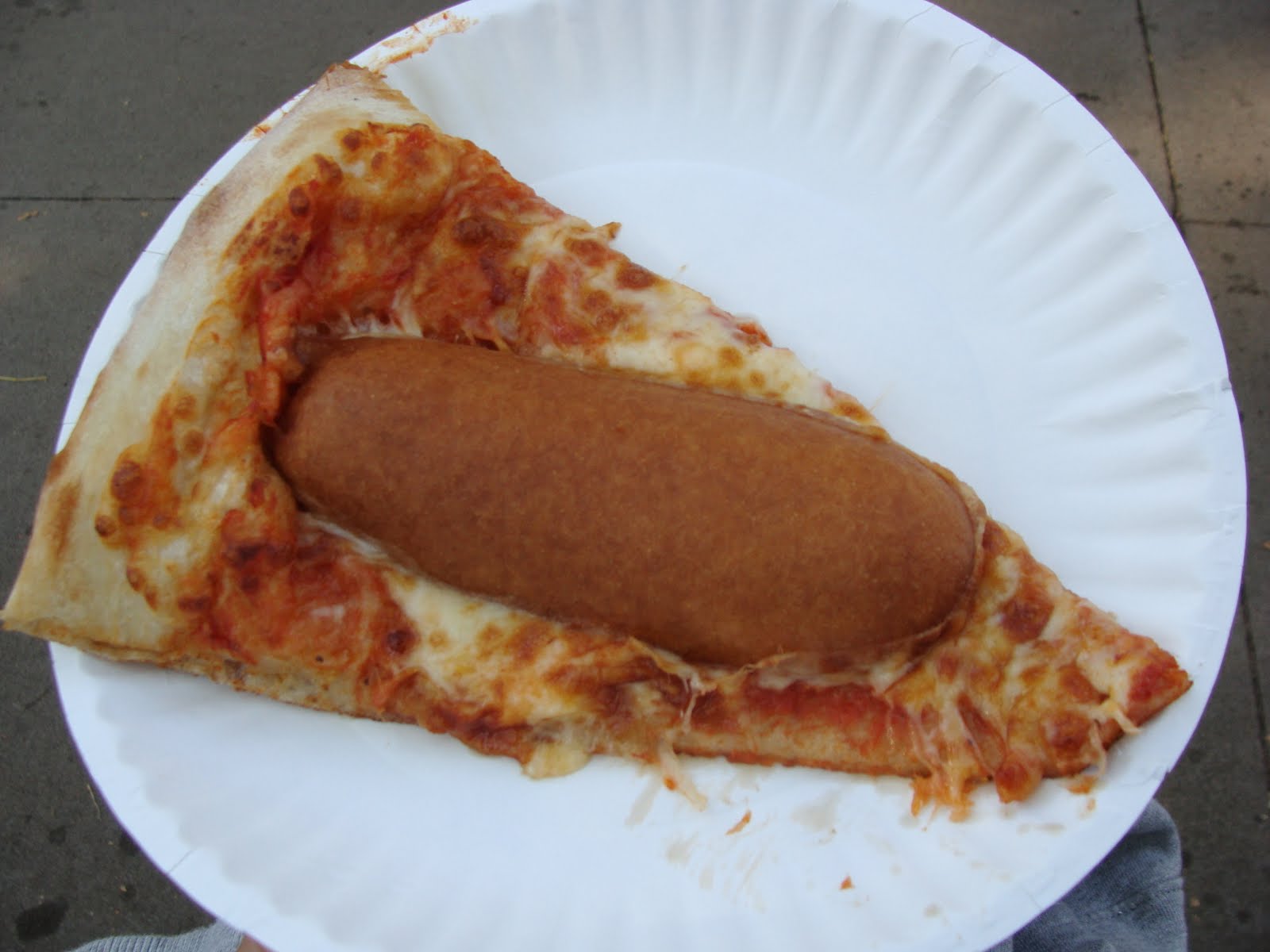 The Arduous Art of Distraction: Is that corn dog pizza?