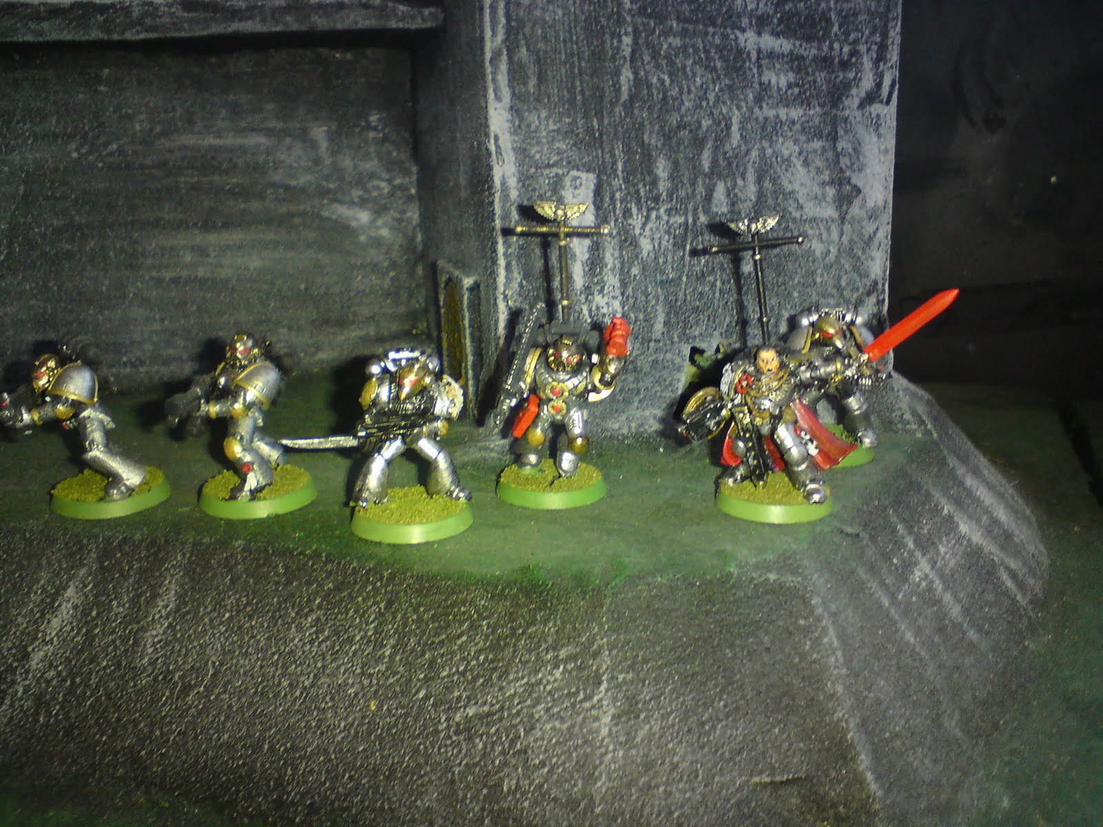 Musings of the Mentalist: 40K Showcase- Silver Ghosts Space Marines