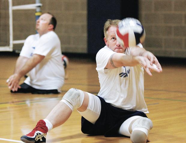 Media dis&dat: Disabled vet finds sports passion in sitting volleyball