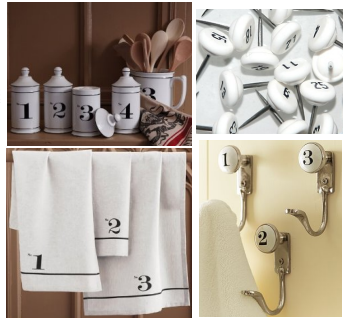 DIY Newlyweds: DIY Home Decorating Ideas & Projects: Numerical Home Decor