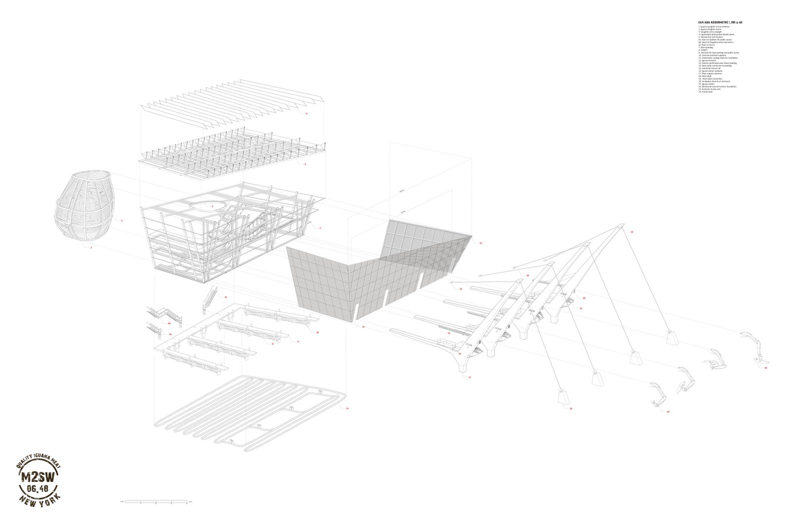 Matt Townsend: Exploded axo