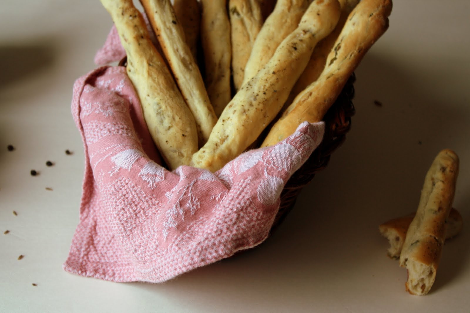 Versatile Vegetarian Kitchen: Cumin Onion Bread Sticks and Baking from ...
