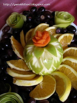 GarnishFoodBlog - Fruit Carving Arrangements and Food Garnishes: Fruit ...