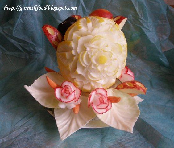 GarnishFoodBlog - Fruit Carving Arrangements and Food Garnishes: Fruit ...