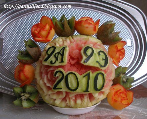 GarnishFoodBlog - Fruit Carving Arrangements and Food Garnishes: How To ...
