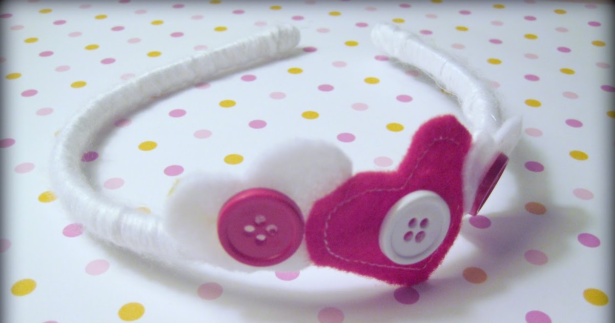 The Cozy Red Cottage: Valentine Headband