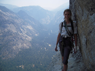 Team Christensen: Astroman 5.11c, Washington Column Yosemite. July 3, 2009