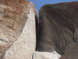 Team Christensen: Astroman 5.11c, Washington Column Yosemite. July 3, 2009