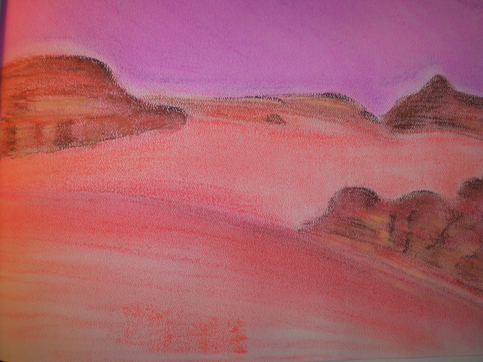 CLAUDINE TROTTIER: Abstract landscape painting, Paysage abstrait Dry ...