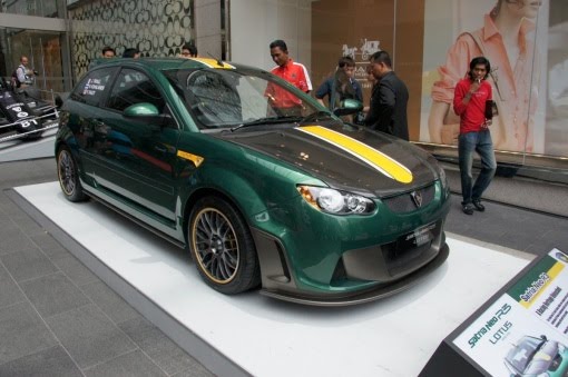 Top Cing Cars Modification: Proton Satria Neo R3 Lotus Racing