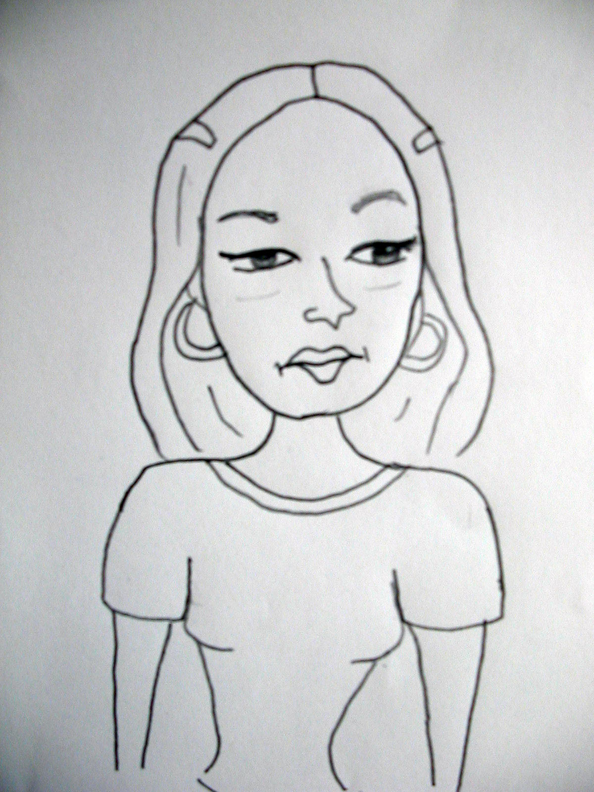 Faces Drawing Cartoon