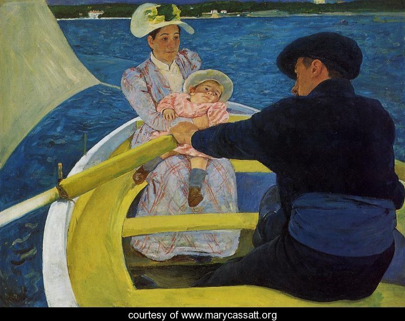 Typography II: Still Life-Mary Cassatt Inspired