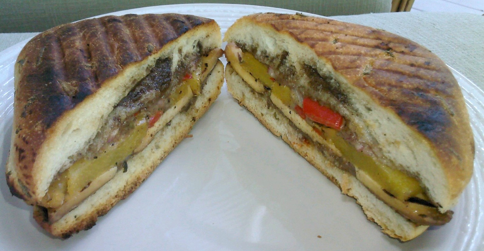 A (soy) Bean: Terri Again: Another Butterfinger Shake AND a Sandwich!